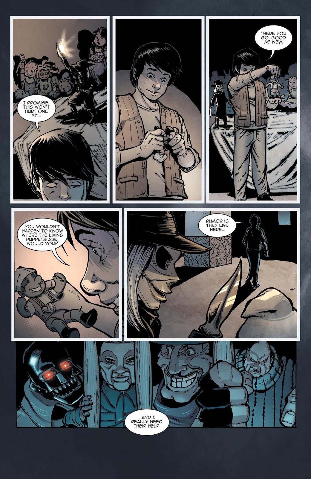 Weird Science DC Comics: Puppet Master #8 Review and *SPOILERS*