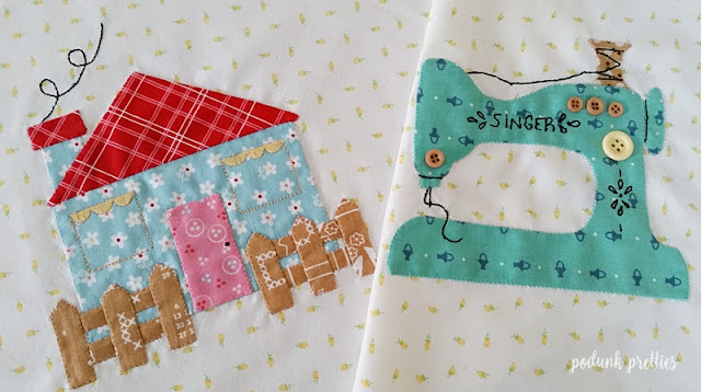 Podunk Pretties Quilting: Two fun Mystery Blocks