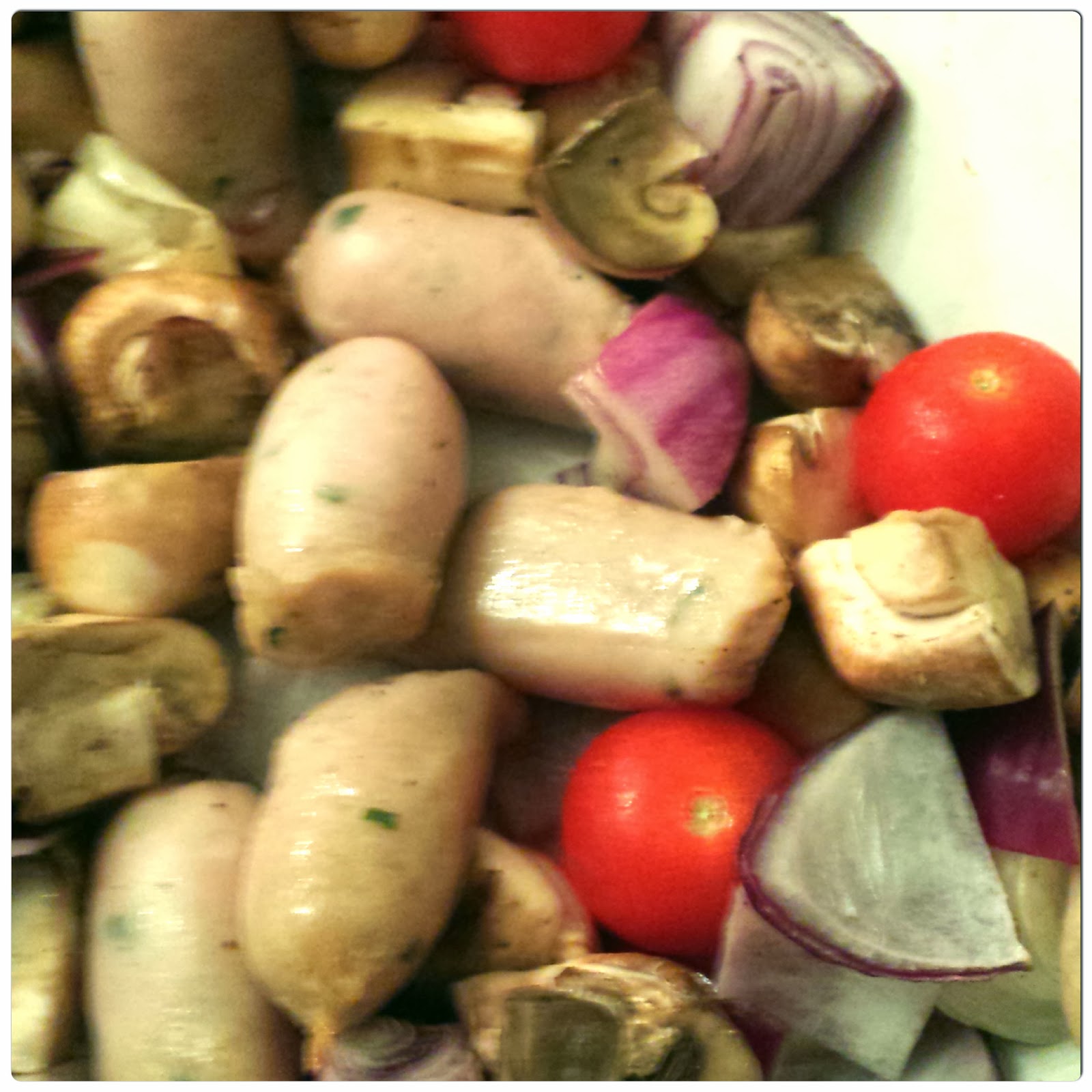 Fascination Food: Homemade Pasta Bake with Posh Sausages!