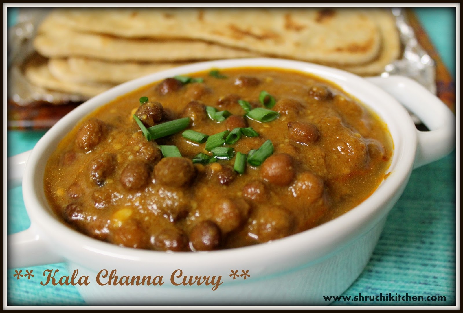 Shruchi Kitchen: Kala Channa Curry