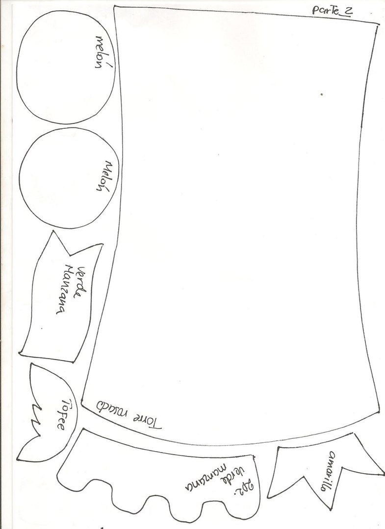 Molde de castelo de princesa em eva para imprimir - Ver e Fazer