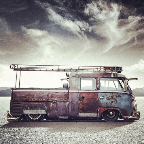 Rusty Bus Wallpaper | vw bus wagon