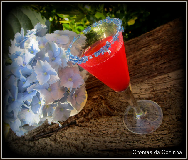 cromas da cozinha: Licor de Groselha