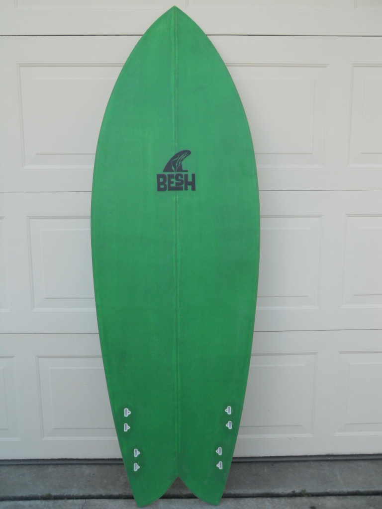 Besh Surfboards: Quad Fish complete!