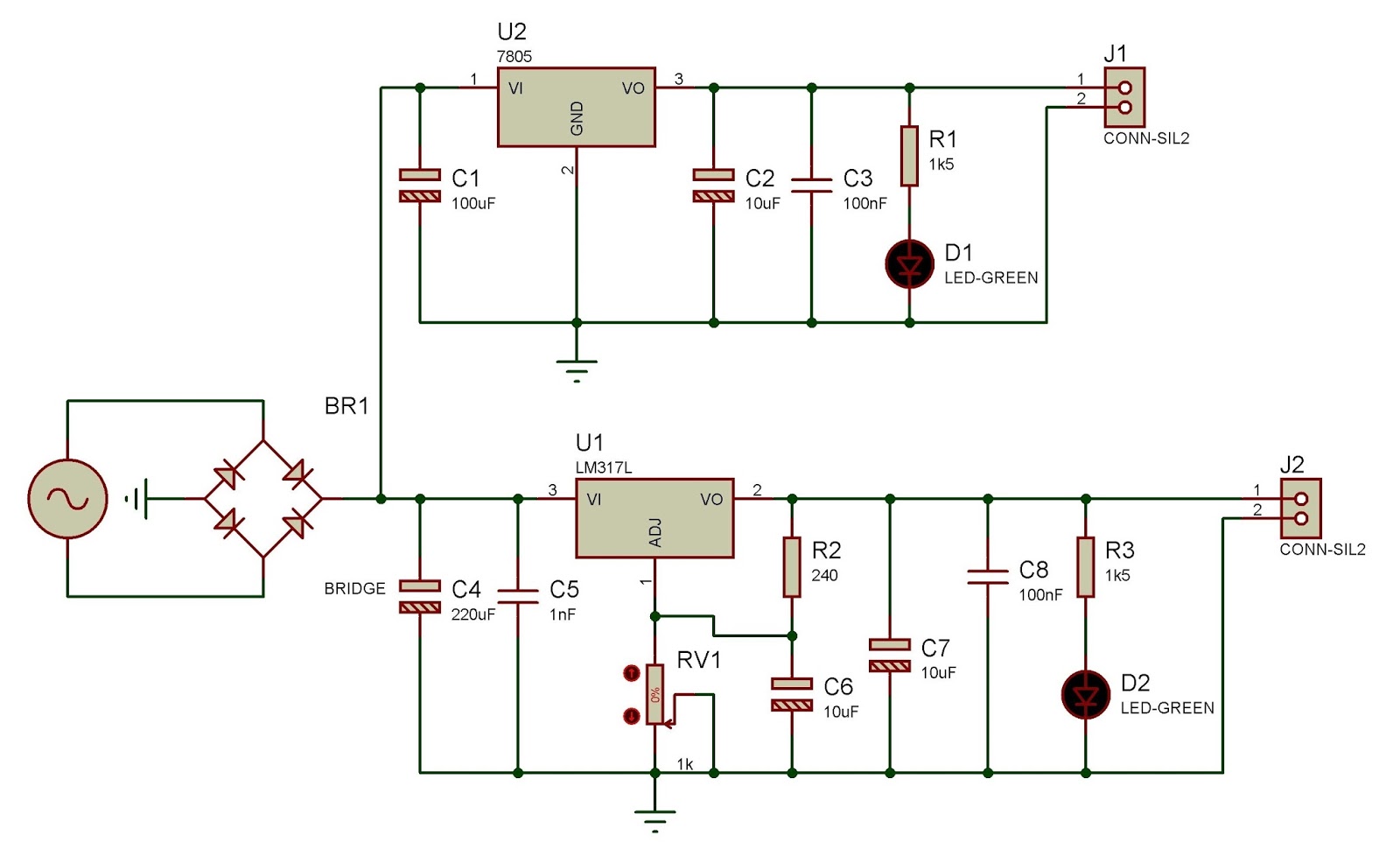 Corriente Electrica: Alimentacion AC y DC