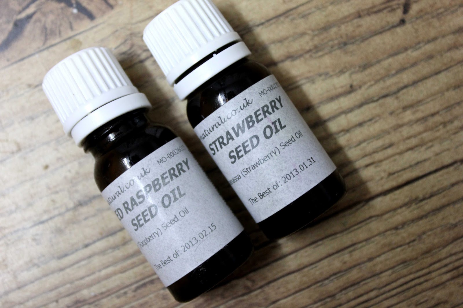Skin Natural : Red Raspberry Seed Oil and Strawberry Seed Oil {Product ...