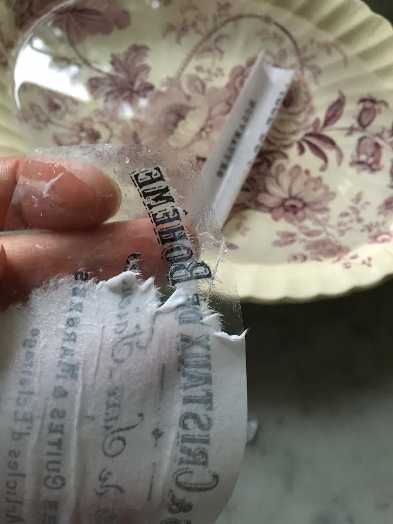 Maison Decor: French Labels: an easy DIY transfer method