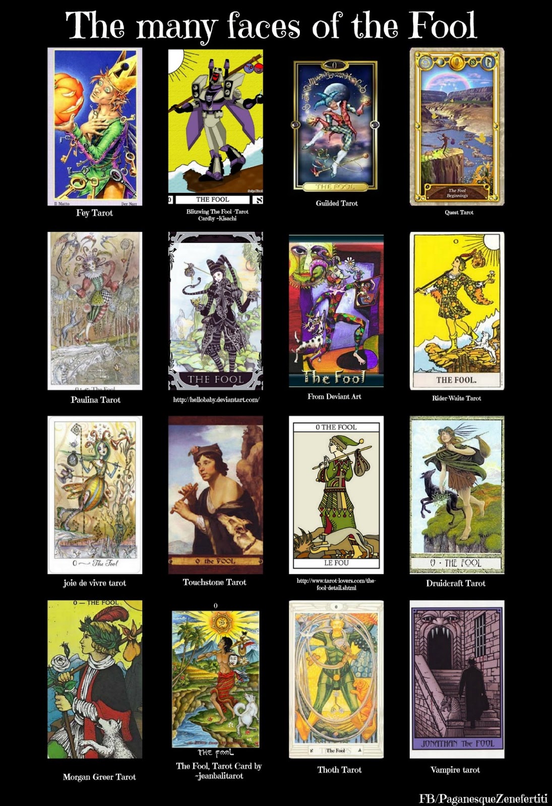 paganesque: ~ Tarot Cards ~ 0 The Fool