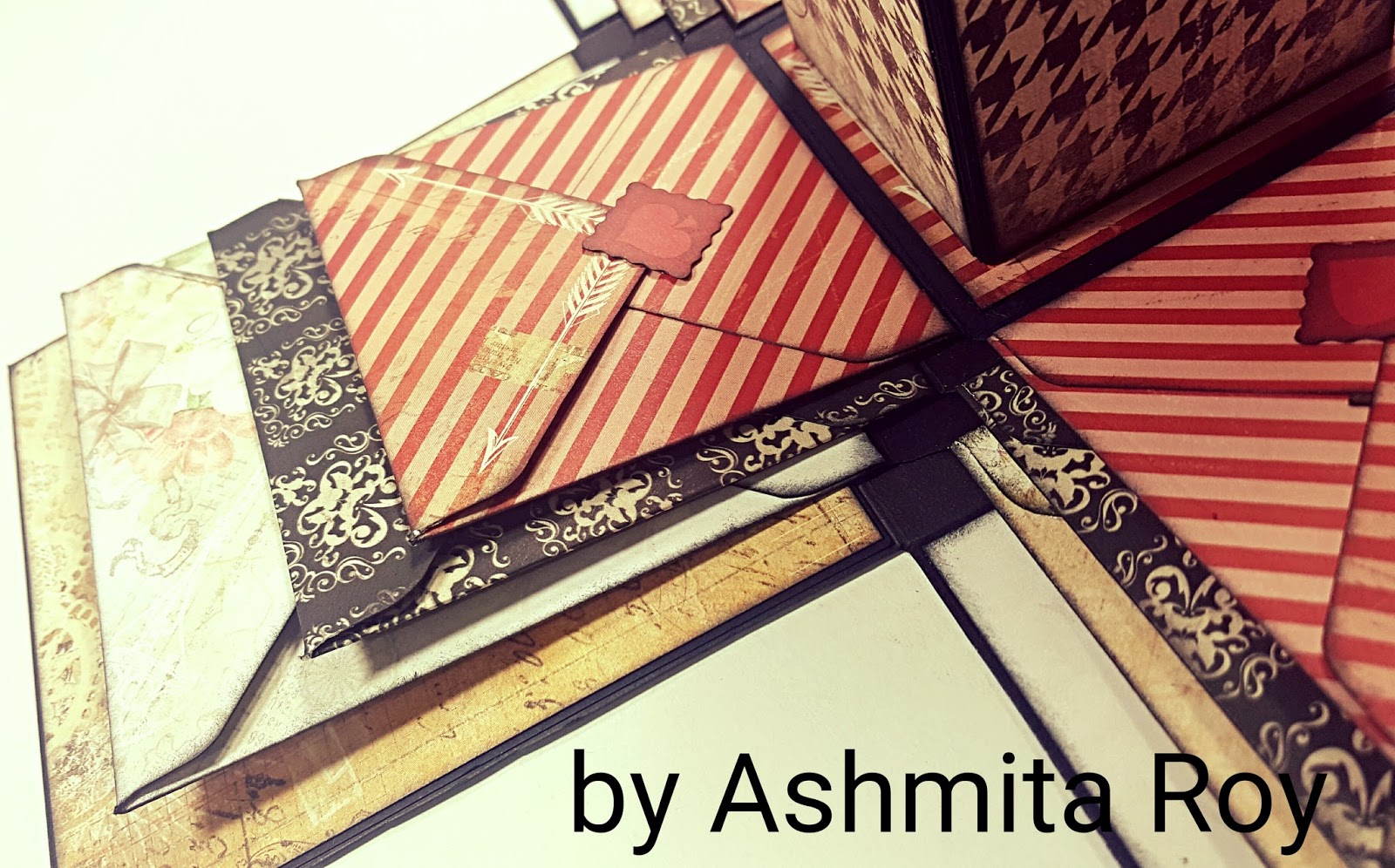 Art some craft: VALENTINE ENVELOPE EXPLOSION BOX - START TO FINISH TUTORIAL