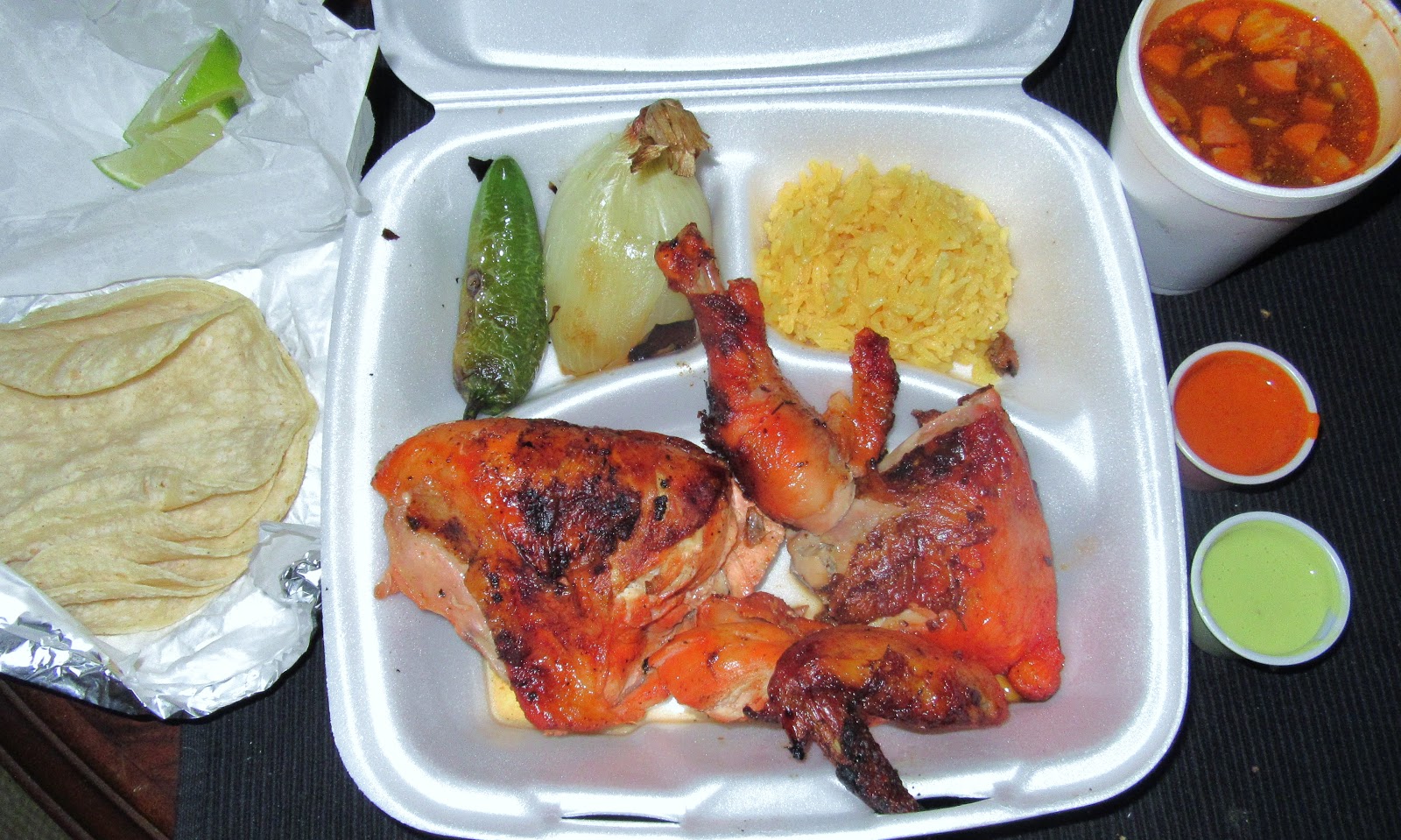 Sonovabob: Pollo Asado al carbon, Medio