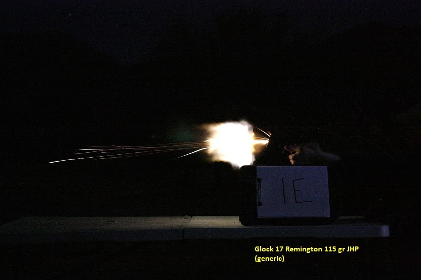 The Proper Grip: Muzzle flash testing