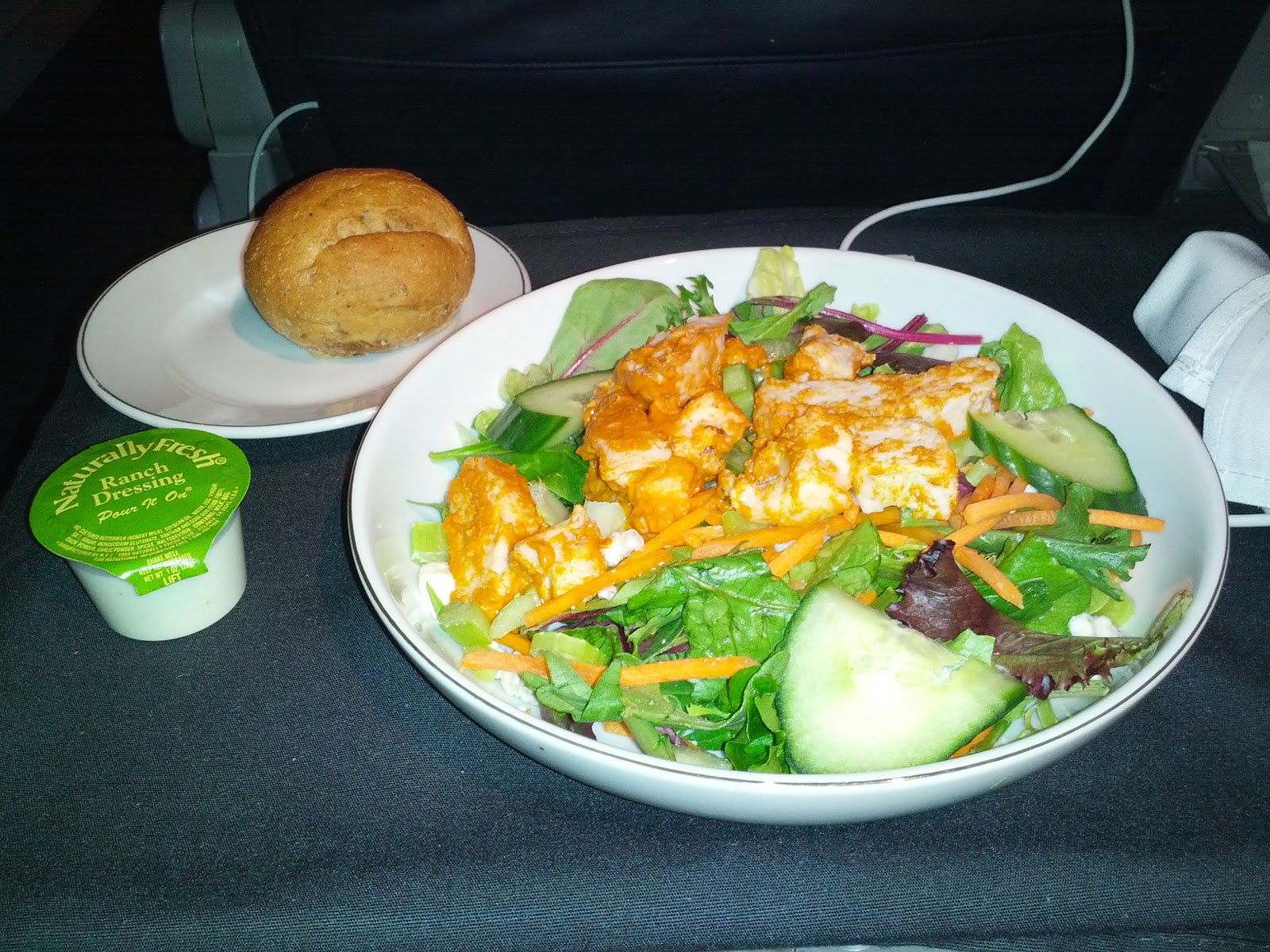 First Class Dining Aboard American Airlines | Julie's Dining Club