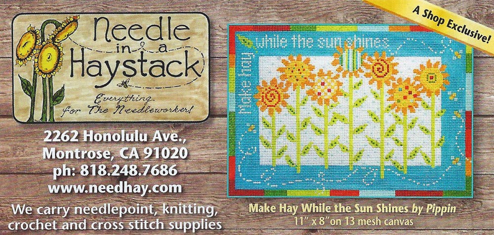 Needlepoint Study Hall: Needle in a Haystack - Montrose, CA exclusive