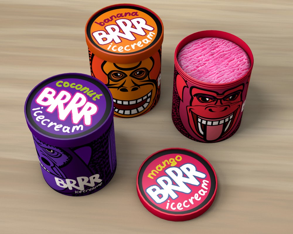 BRRR Ice Cream (Student Project) – Packaging Of The World