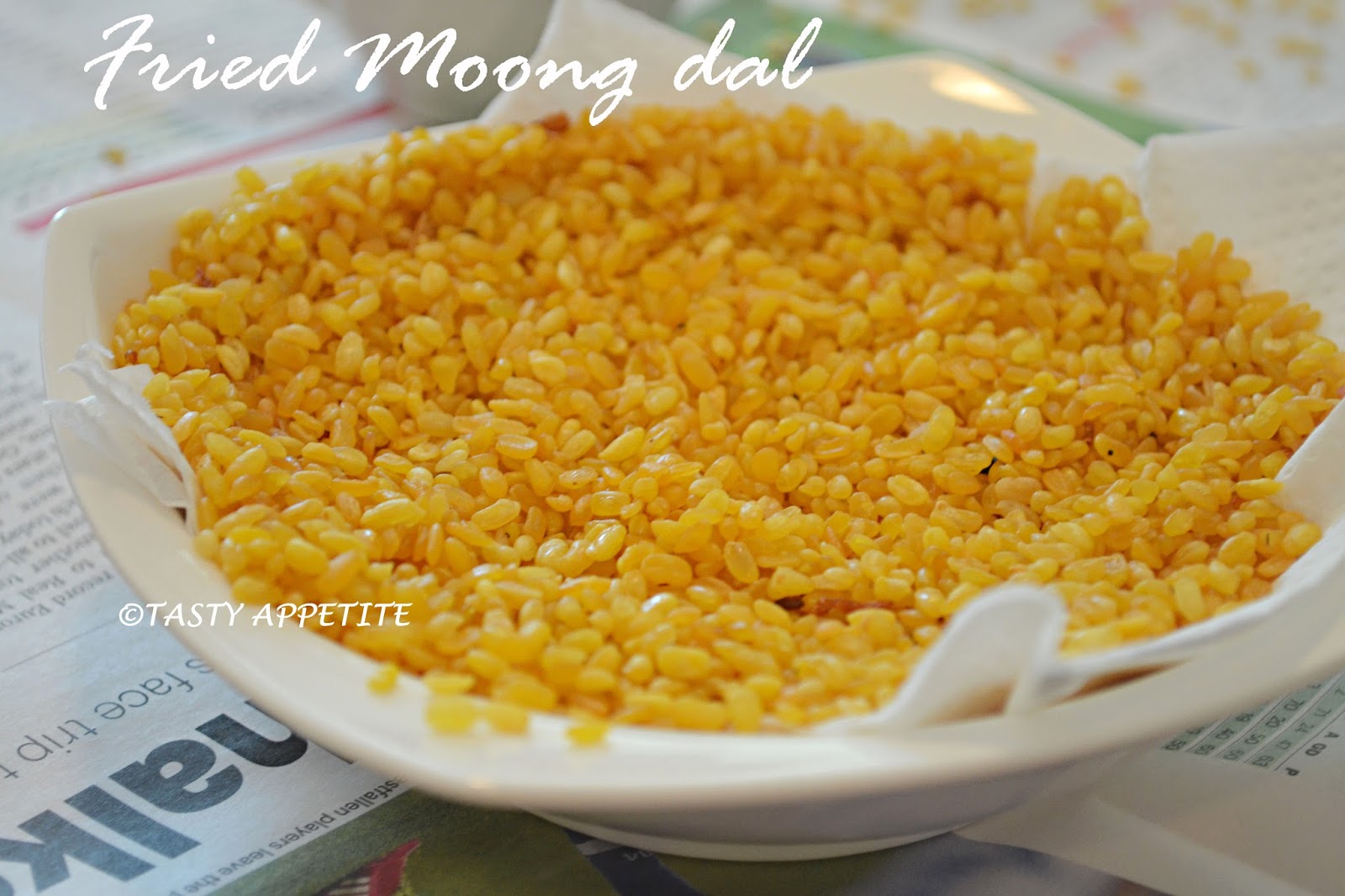 FRIED MOONG DAL / HALDIRAM STYLE NAMKEEN / FRIED CRISPY MOONG DAL ...