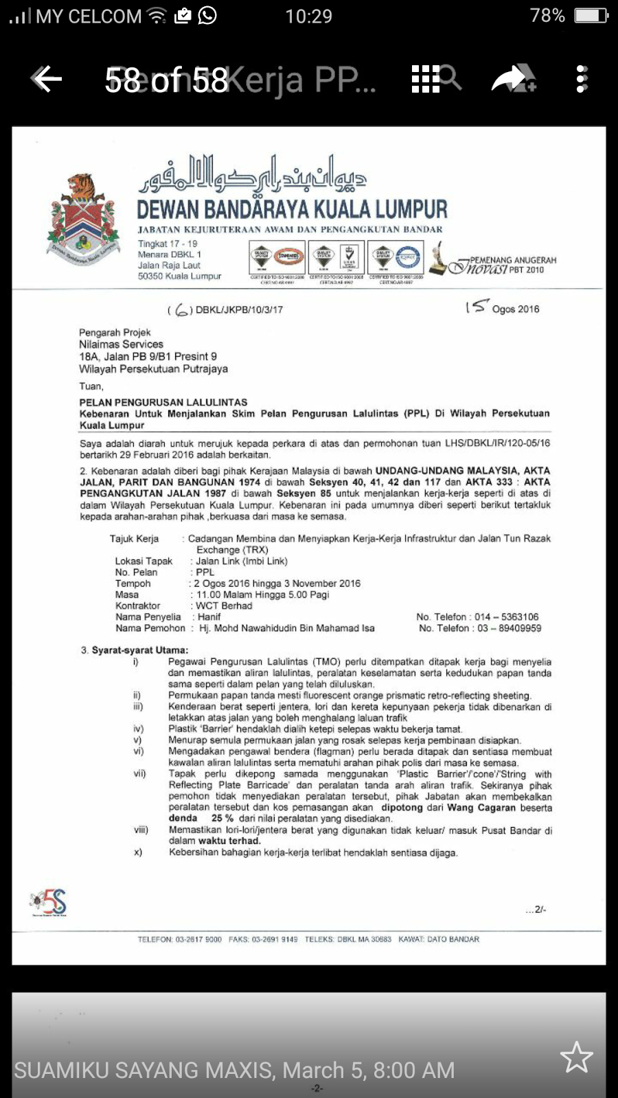 NILAIMAS SERVICES (TIA, TMP, EIA, ESCP, SIA CONSULTANT ) REGISTERED ...