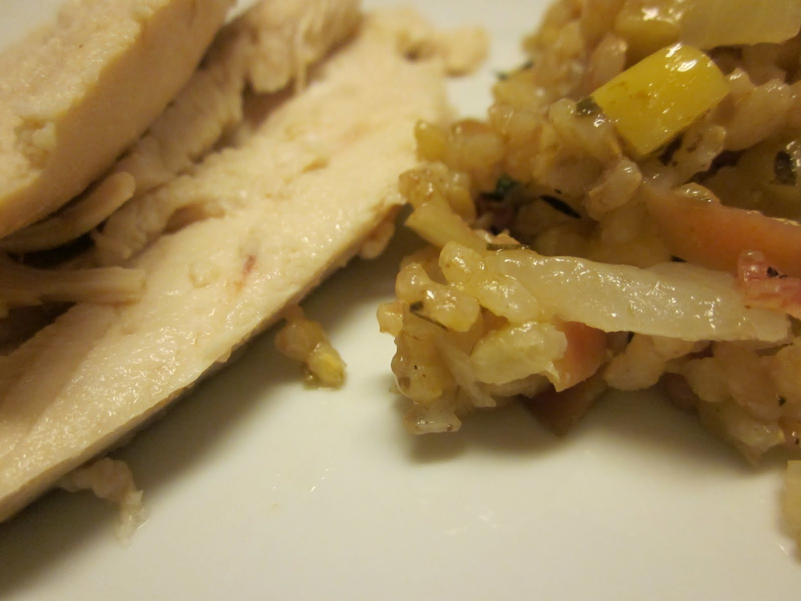 Roasted Chicken Stuffed with Rice | No One Likes Crumbley Cookies