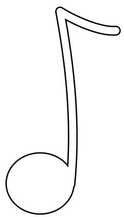 early play templates: Music coloring images in public domain