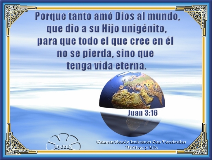 Im genes Con Vers culos Biblicos Y M s Juan 3 16