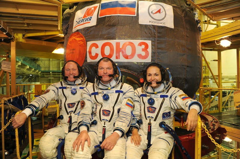 Suburban spaceman: Expedition 41 Space Station Crew Launch Today