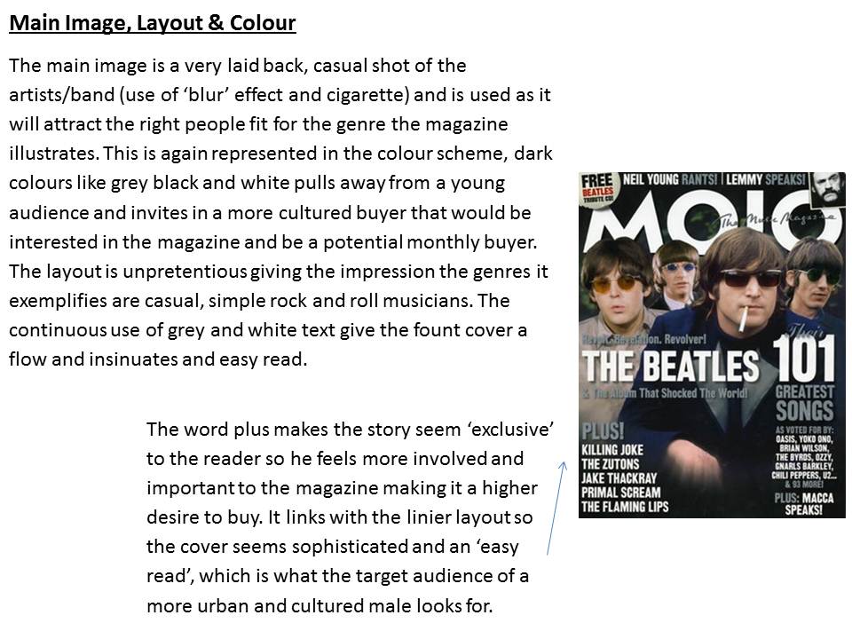 Media Studies Production x: A Indie Music Magazine... MOJO!