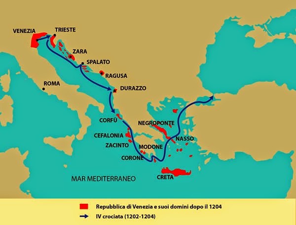 ΙΣΤΟΡΙΑ ΕΛΛΗΝΙΚΗ ΚΑΙ ΠΑΓΚΟΣΜΙΑ : ΣΤΑΥΡΟΦΟΡΙΕΣ : Δ' ΣΤΑΥΡΟΦΟΡΙΑ (1201 ...