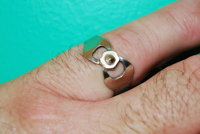 Hammered Hearts jewellery blog: Personal best ever spanner ring