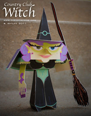 Chemical9: Halloween Paper Toys