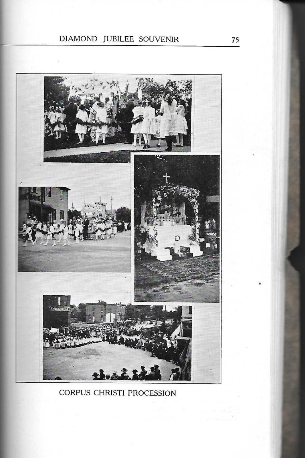 Ottoville History: Immaculate Conception Diamond Jubilee Ottoville Ohio
