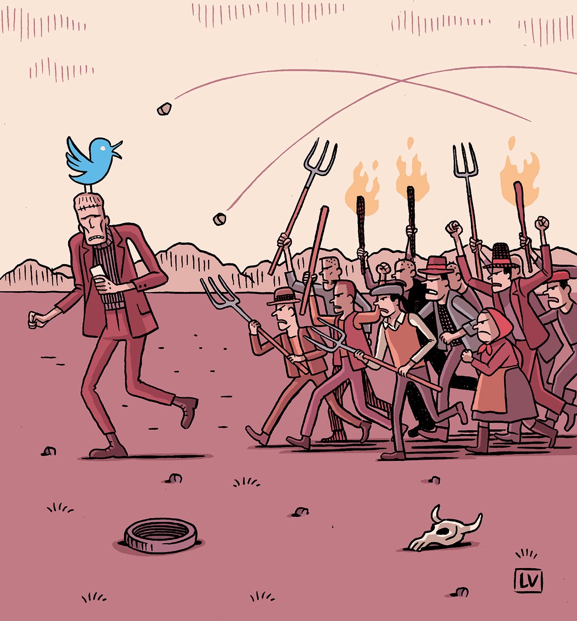 Estupefacto Angry Mob