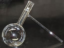 Materiales de laboratorio clinico: Matraz de destilación.