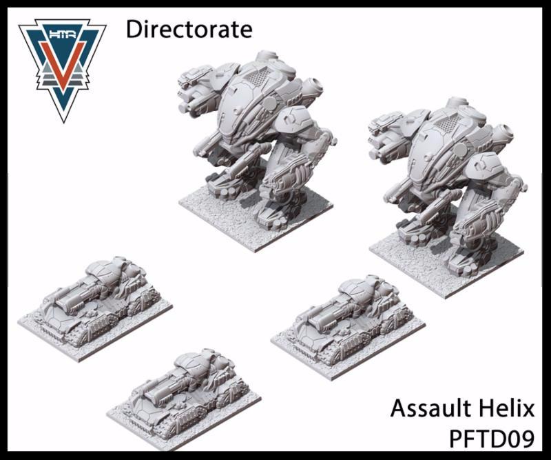 Wargame News and Terrain: Spartan Games: New Planetfall Assault Helixes ...