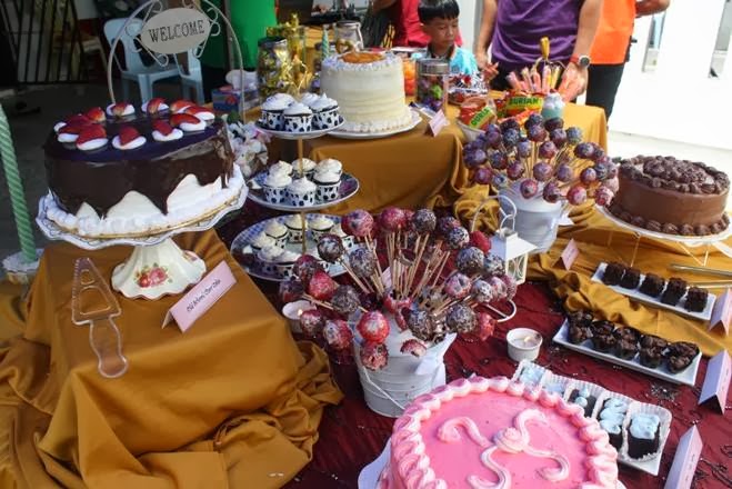 Rizki FnE : Dessert Table Majlis Perkahwinan