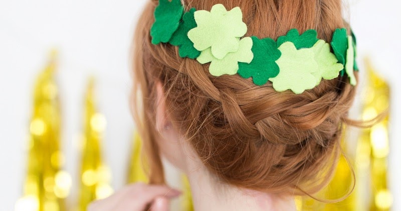 Get Ready for St. Patrick’s Day With This Fancy Clover Crown