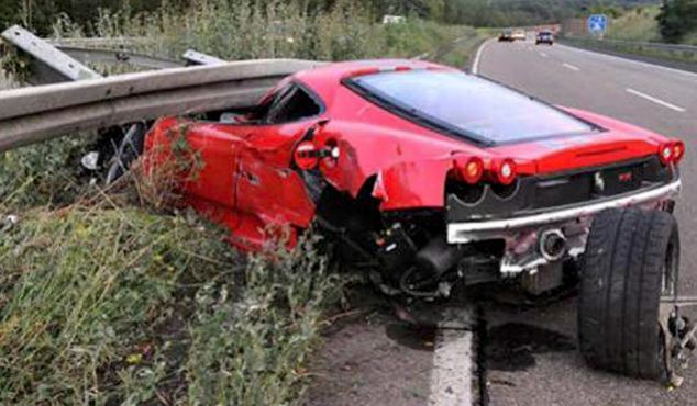 Info :Photo of Ferrari Accident ~ News Car 2011