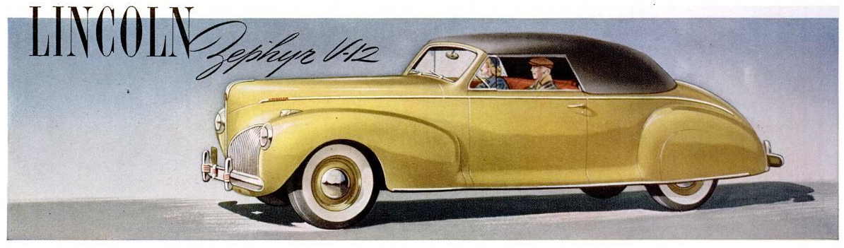 Nostalgia on Wheels: Lincoln Zephyr in '41