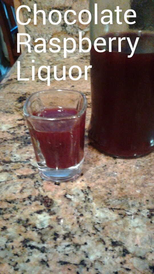 Brew Boobs: Easy Chocolate Raspberry Liqueur