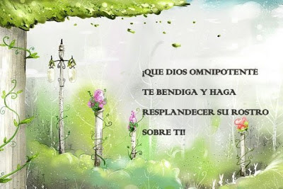 Postal de la bendición de Dios. | Postales Cristianos