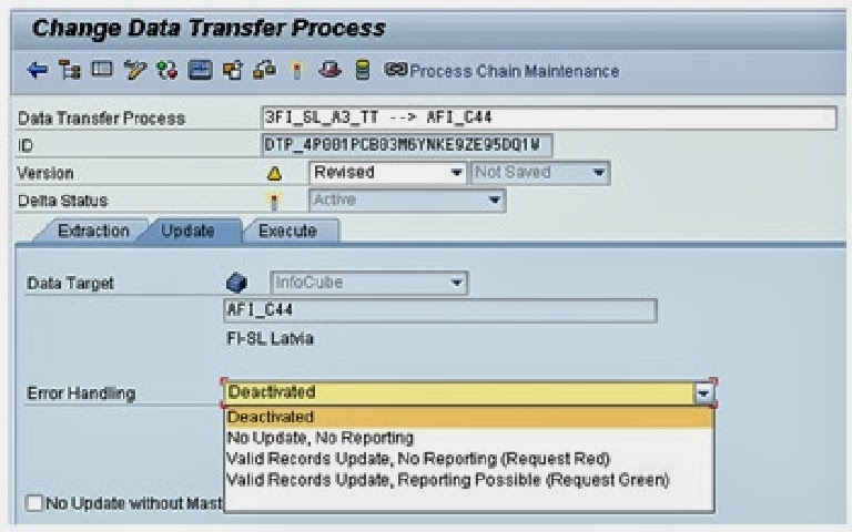SAP BI 4 U: DTP: Data Transfer Process