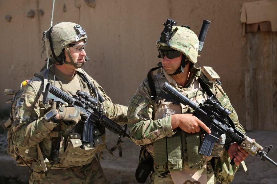 The Dead District: Patrol with Georgian ground forces led by 1-75th ...