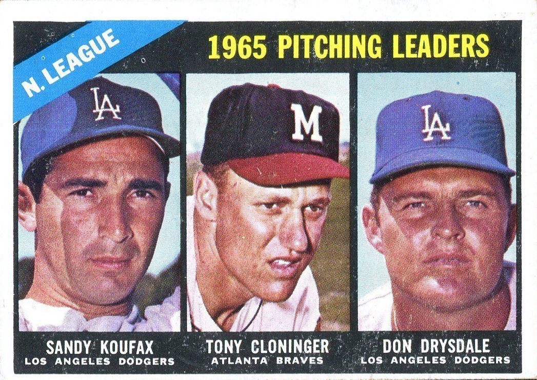 Dodgers Blue Heaven: A Visual Checklist of Sandy Koufax Baseball Cards ...