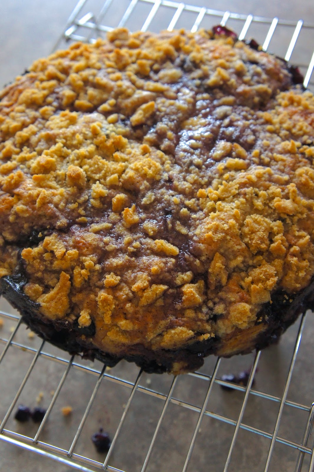 Savory Sweet and Satisfying: Blueberry Buckle