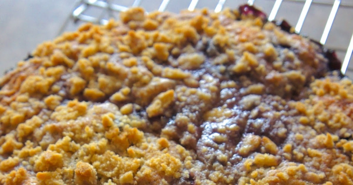 Savory Sweet and Satisfying: Blueberry Buckle