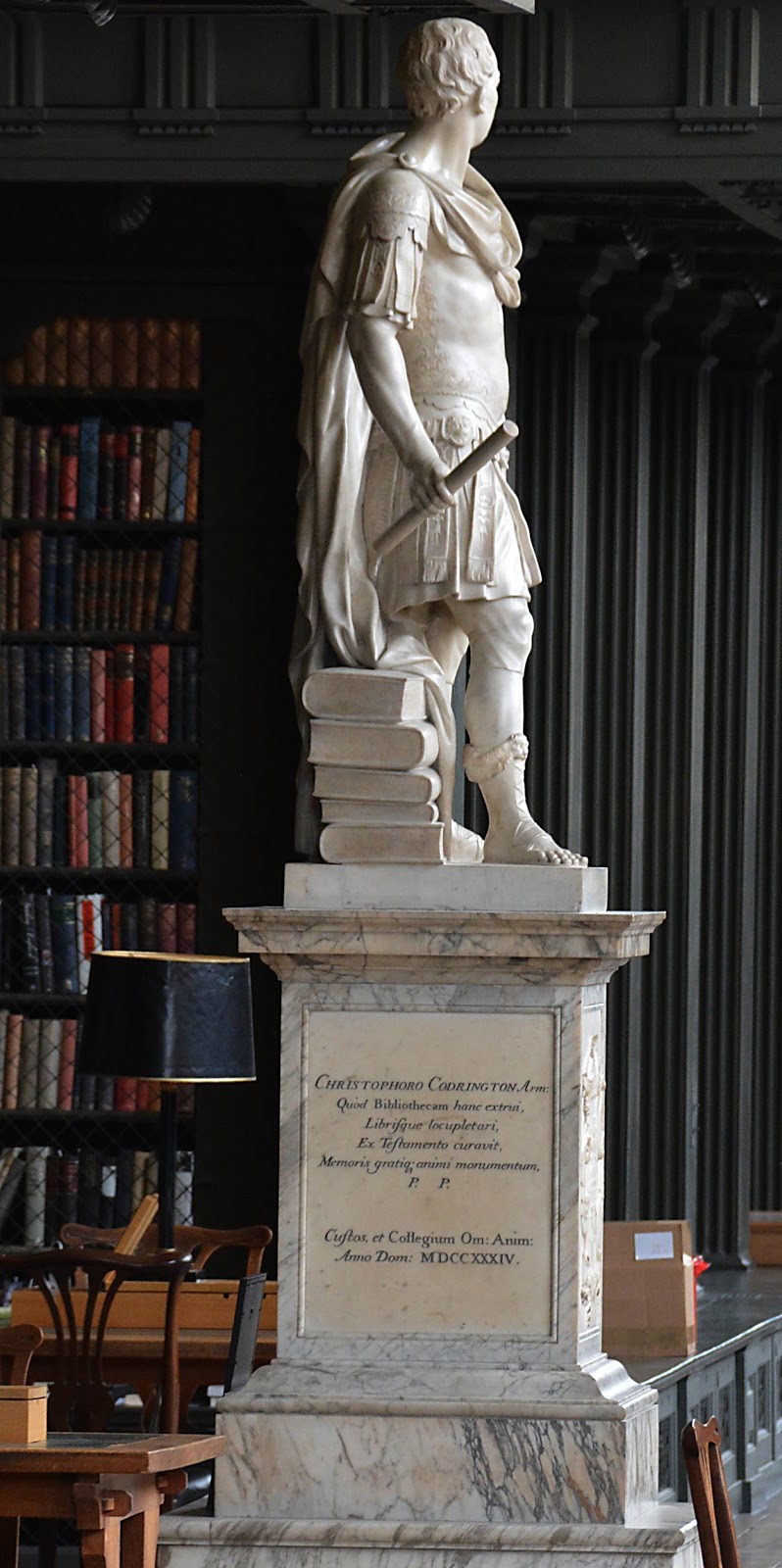 Bath, Art and Architecture: Statue of Christopher Codrington by Henry ...