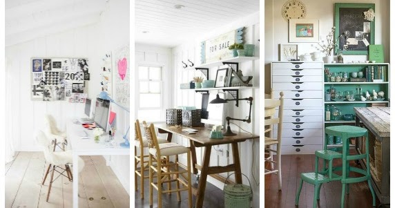 20 Incredibly Beautiful and Organized Office Spaces | Little House of ...