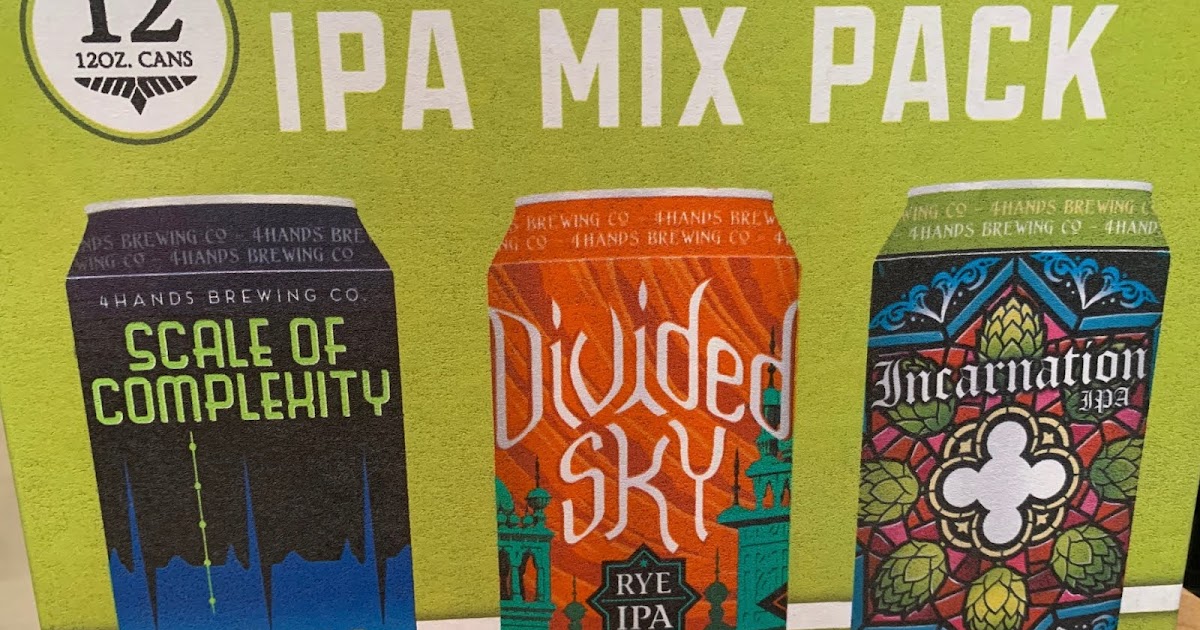 The Wine and Cheese Place: 4 Hands Brewing IPA Mix Pack