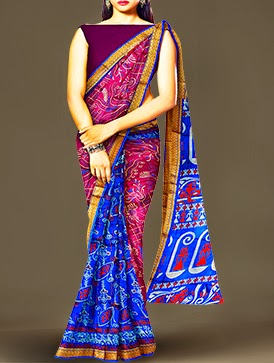 Latest womens clothing and New arrivals of women: Baluchari silk saree ...