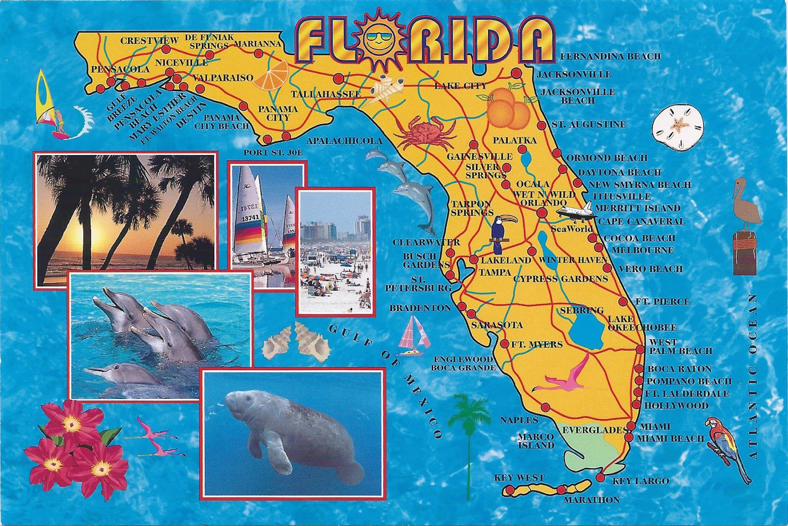 Crafting With Style: State Map Postcards