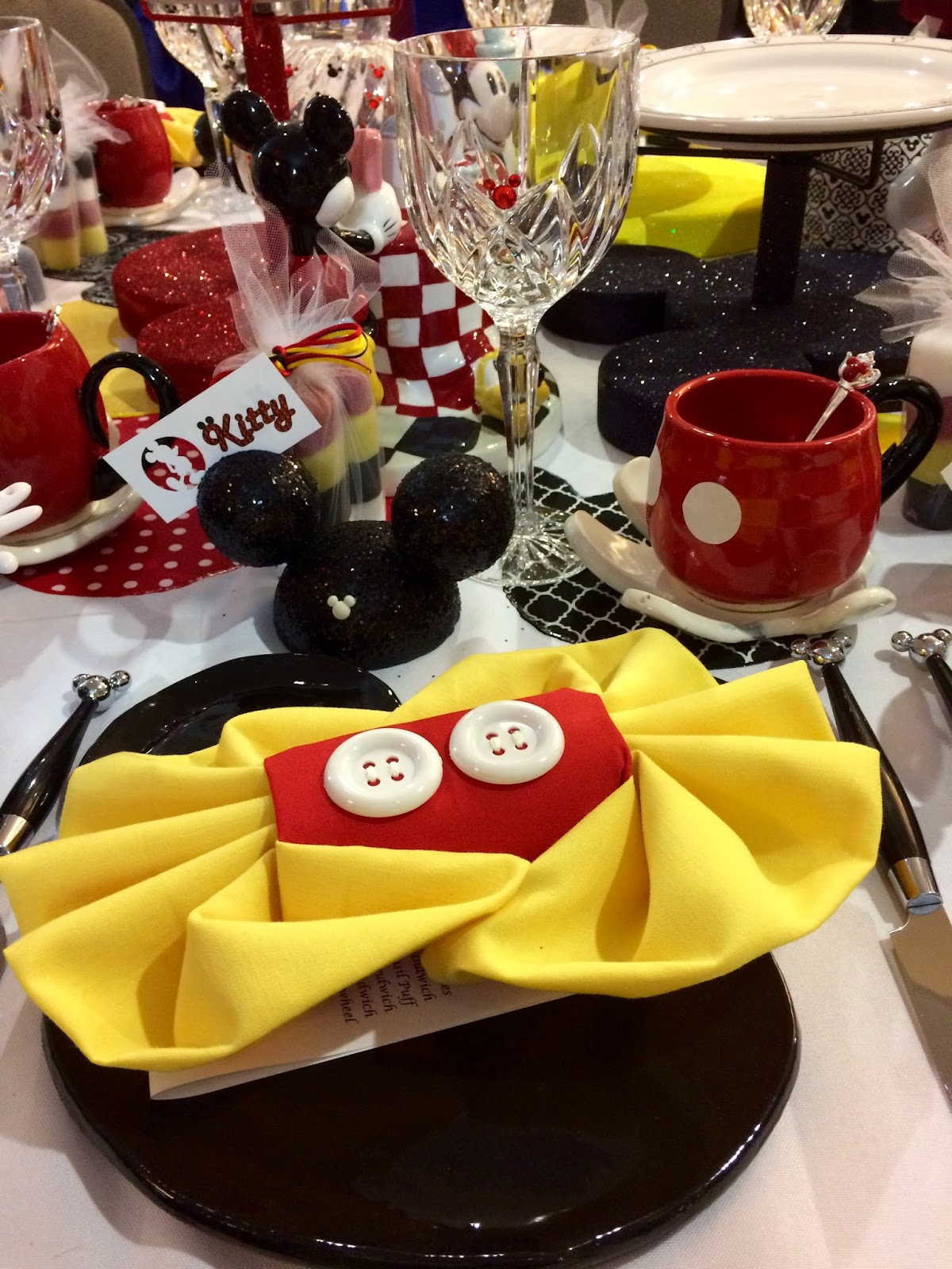 Kitty's Kozy Kitchen: A Mickey Mouse Tea Party