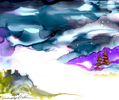 Alcohol Inks on Yupo: Alcohol Inks on Yupo